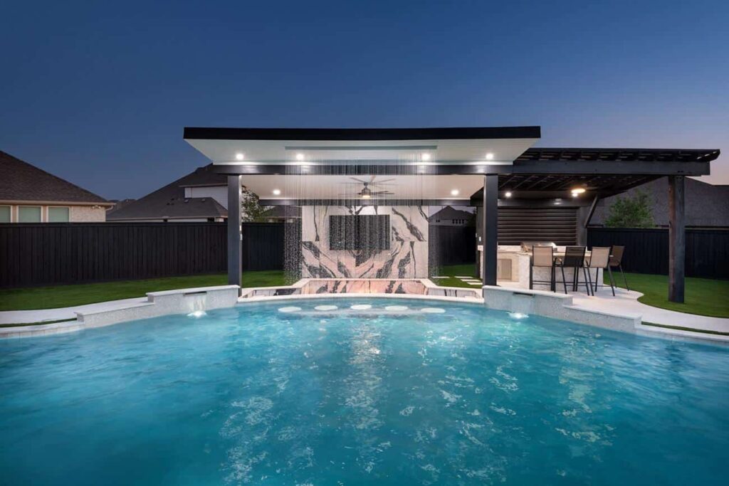 Fire & Water Features Designs | Avree Custom Pools